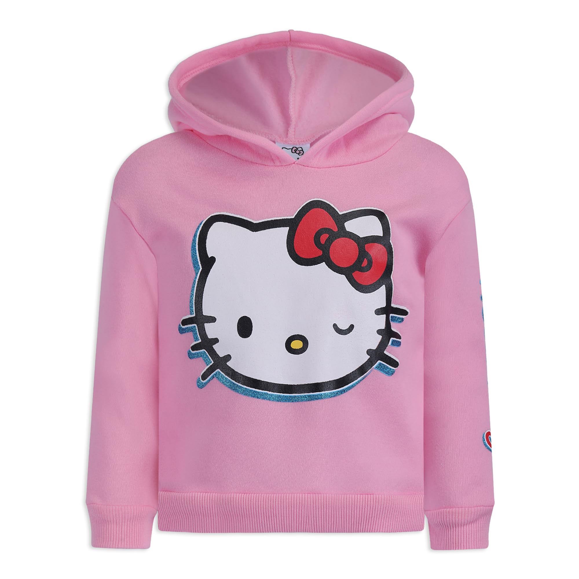 Hello Kitty Girls 2 Pack Hoodies for Toddlers and Big Kids