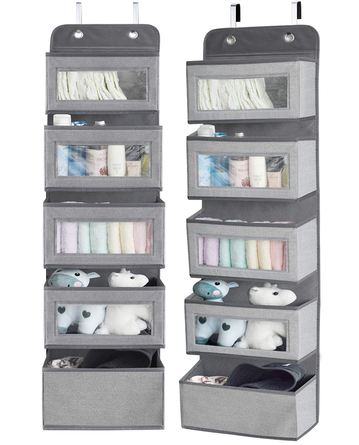homyfort Over the Door Organizer, Hanging Baby Diaper Organizer for Nursery