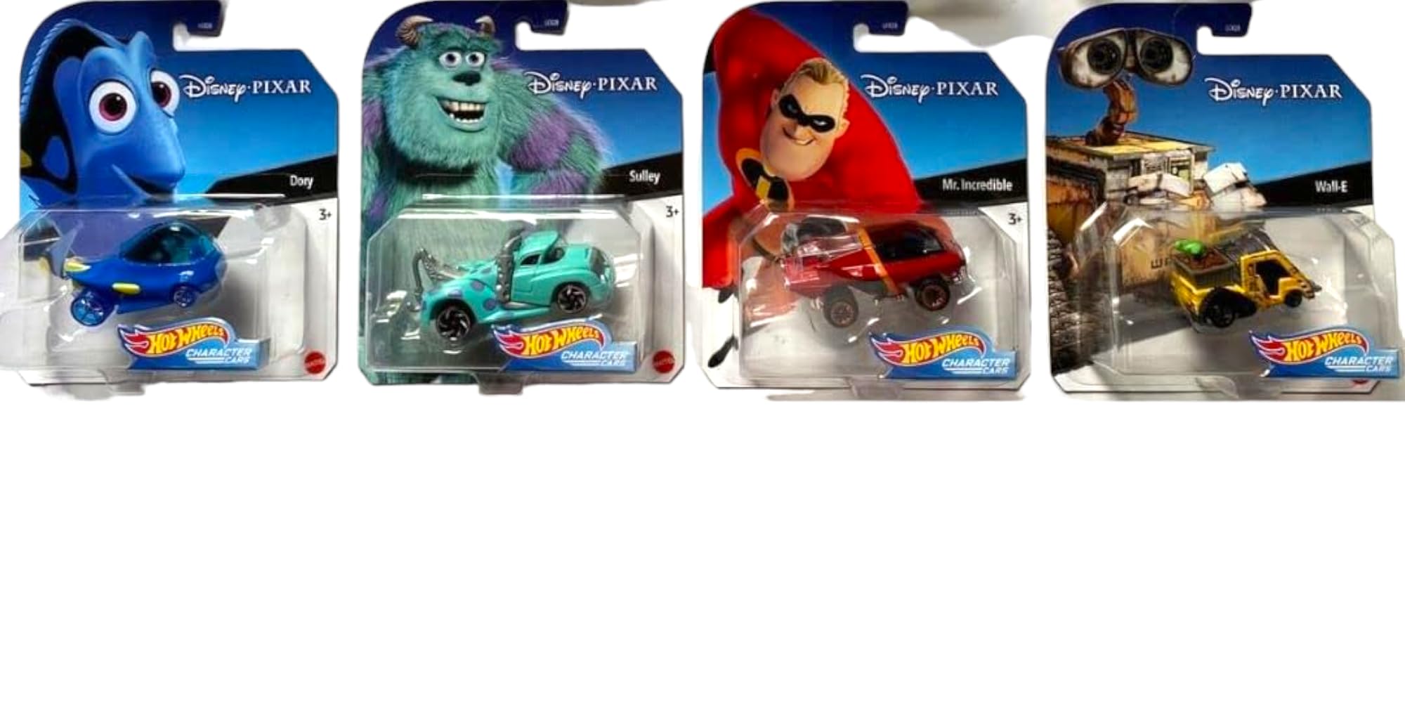 Hot Wheels Disney Pixar Character Cars Complete Set of 8 from GCK28-999J Release