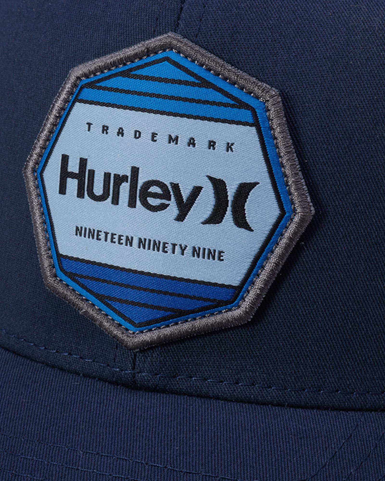 Hurley Men's Baseball Cap - Seacliff Snap-Back Trucker Hat, Size One Size, Burgundy