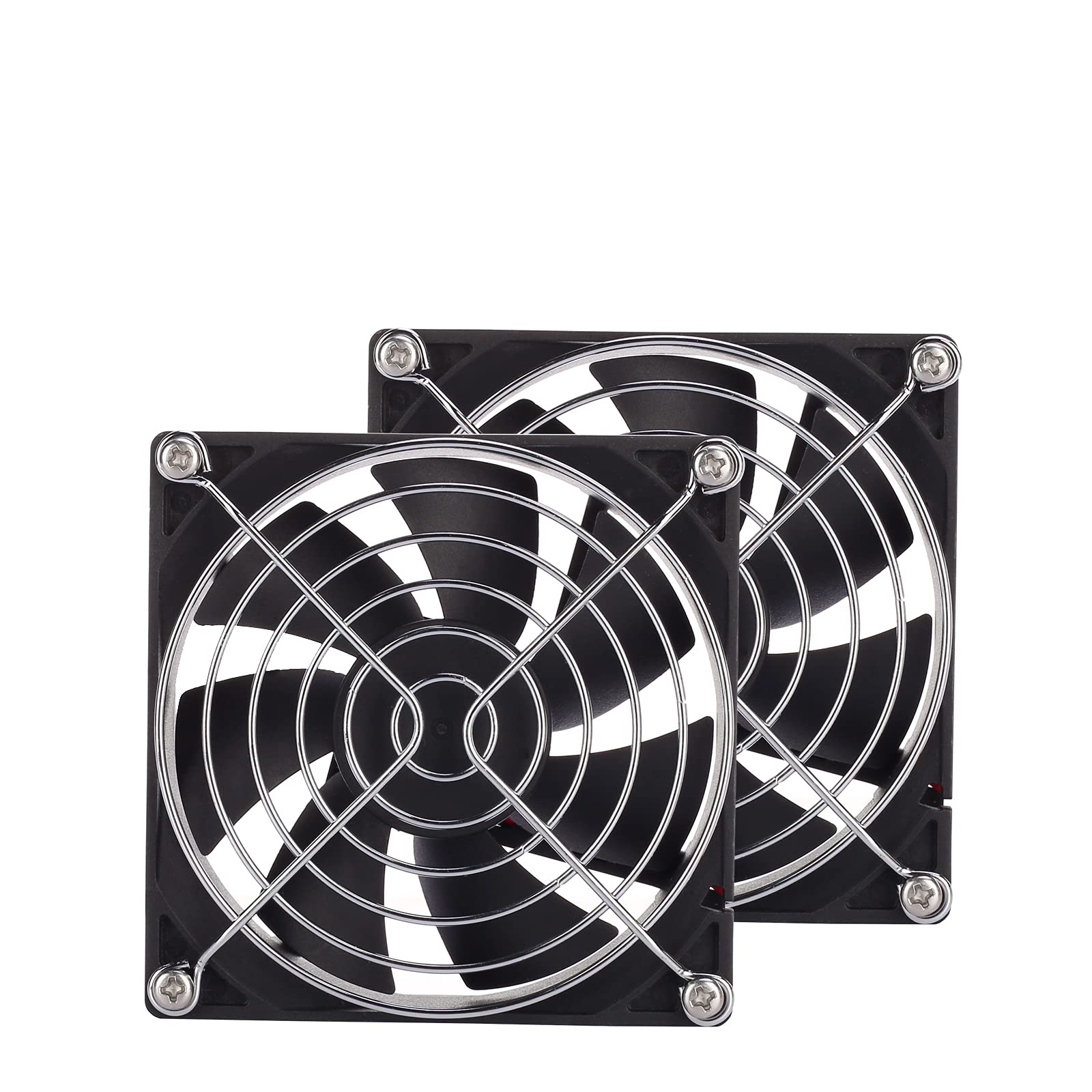 KEYFANCLUB 2-Pack 140mm x 25mm 12 Volt Computer Fan, 140mm Case Fan, PC Case Fan High Performance Cooling Fan