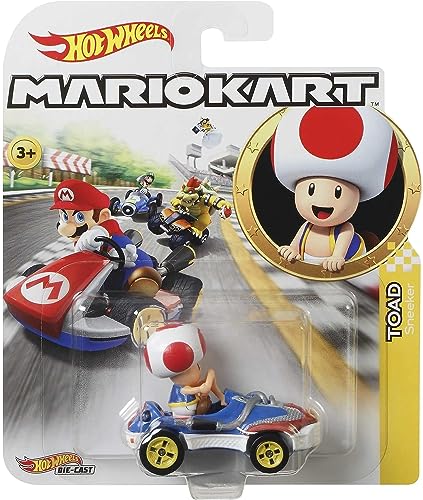Hot Wheels Mario Kart Character Cars Diecast Complete Set of 7 Vehicles from GBG25-956K Release