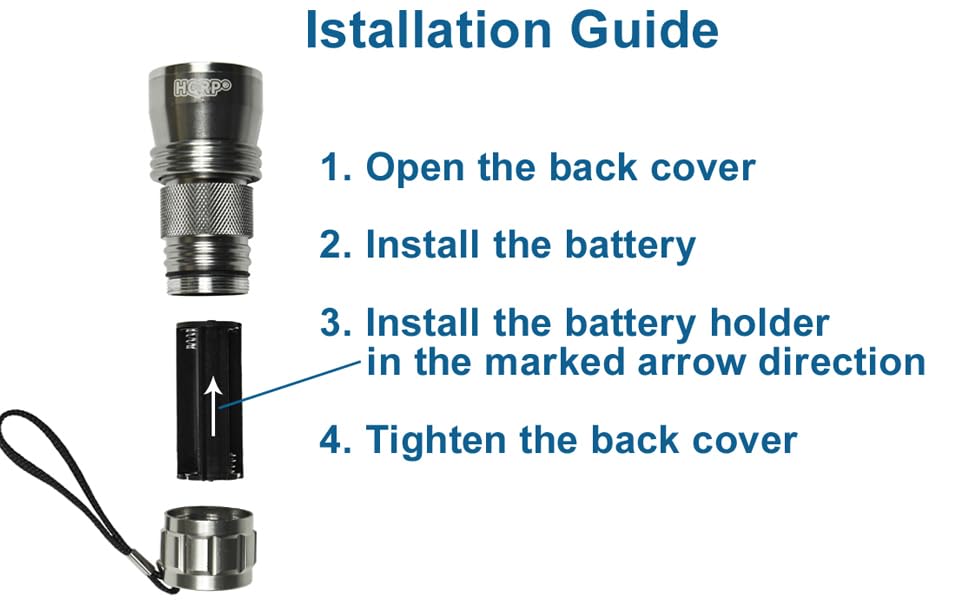 HQRP Professional 21 LED Flashlight Blacklight for Detect Uranium Glass, Depression Glass, Vaseline Glass