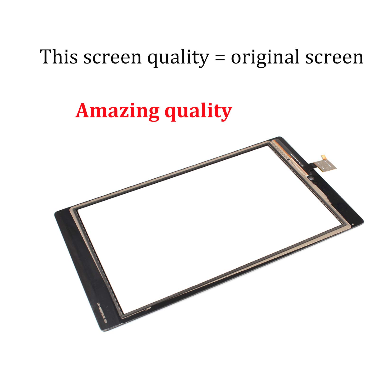 GoodFixer Original Quality Screen Replacement Digitizer for Amazon Kindle Fire Tablet HD 8 8th Gen Model L5S83A (2018 Released 8th Generation) Touch Screen Glass + Full Repair Kit