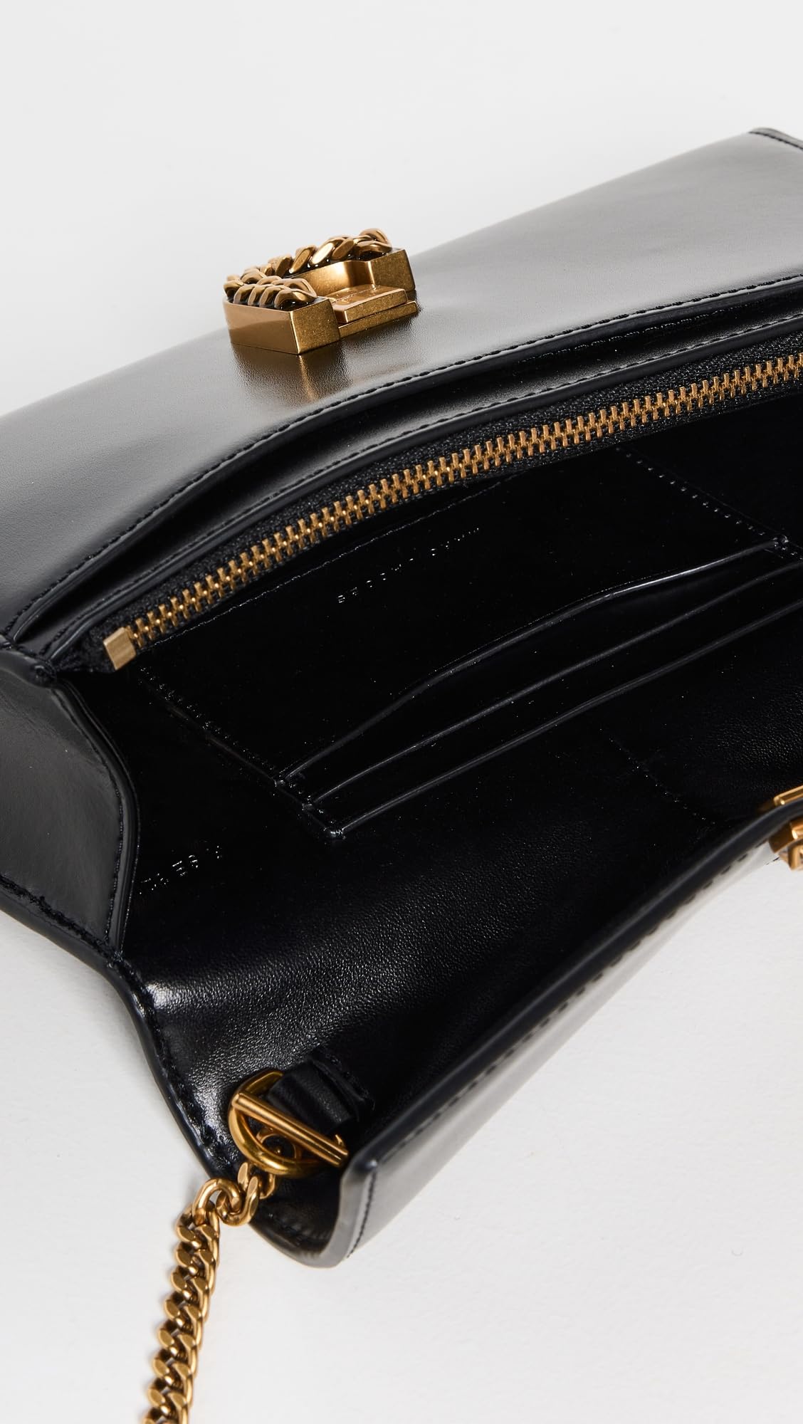 Marc Jacobs The St. Marc Chain Wallet, Black