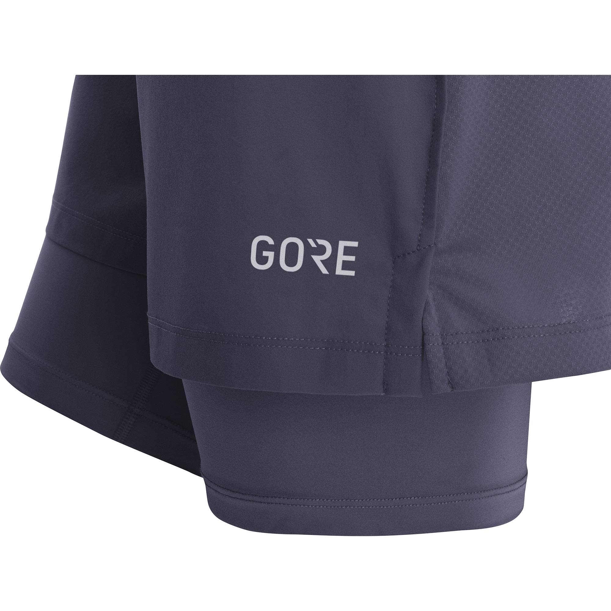 GORE WEAR Women's Standard R5 Wmn 2in1 Shorts, Orbit Blue, M/8-10