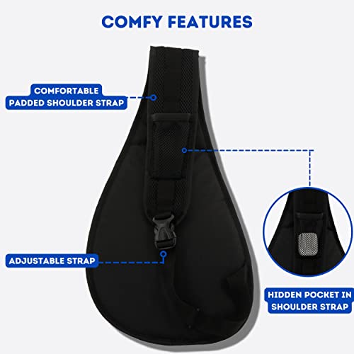 J World New York Stacy Mini Sling Backpack, Black