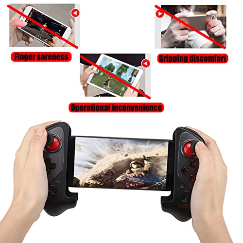 Joystick, Wireless Connection Telescopic Telescopic Gamepad Bluetooth 4.0 Smart TV for Entertainment for Ios11.0 Or Higher System