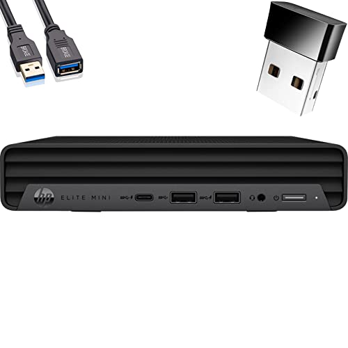 HP 2023 Elite Mini 600 G9 MFF Business Desktop Computer, 12th Intel 12-Core i7-12700T, 64GB DDR5 RAM, 2TB PCIe SSD, Wolf Pro Security Edition, Windows 11 Pro