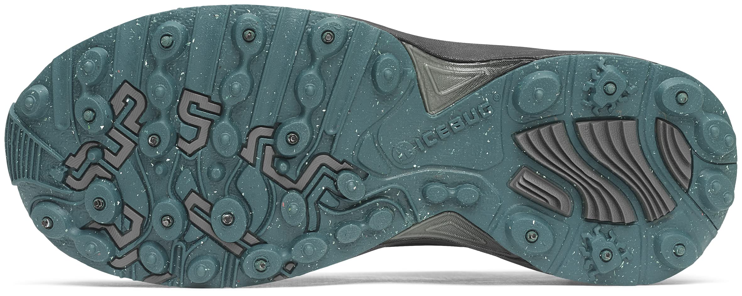 Icebug Pace3 BUGrip GTX Hiking Boot - Women's, Black/Teal, 8.5