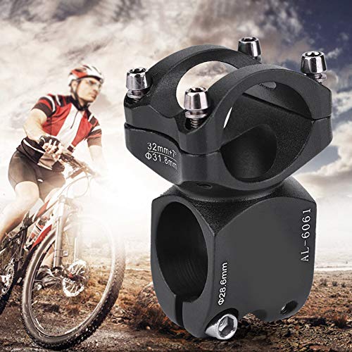HERCHR Bicycle Short Handlebar Stem, 31.8 Stem 32mm Bike Stem for Most Bicycle, Road Bike