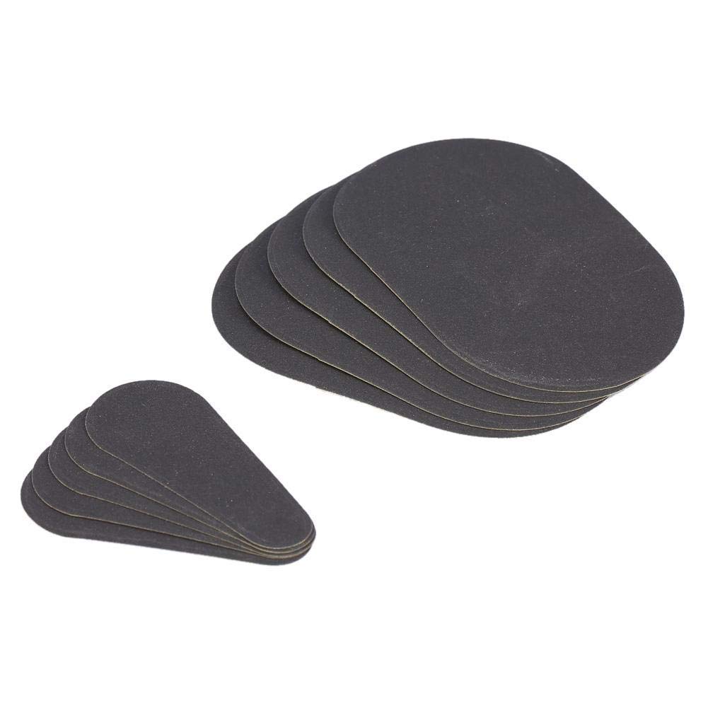 Hair Remover Buffer Pads, Hair Removal Exfoliating Pad Smooth Legs Skin Painless Scrub Depilatory Sanding Tool Set Smooth Away Replacement Pads for Body Physical Hair Removal Tool