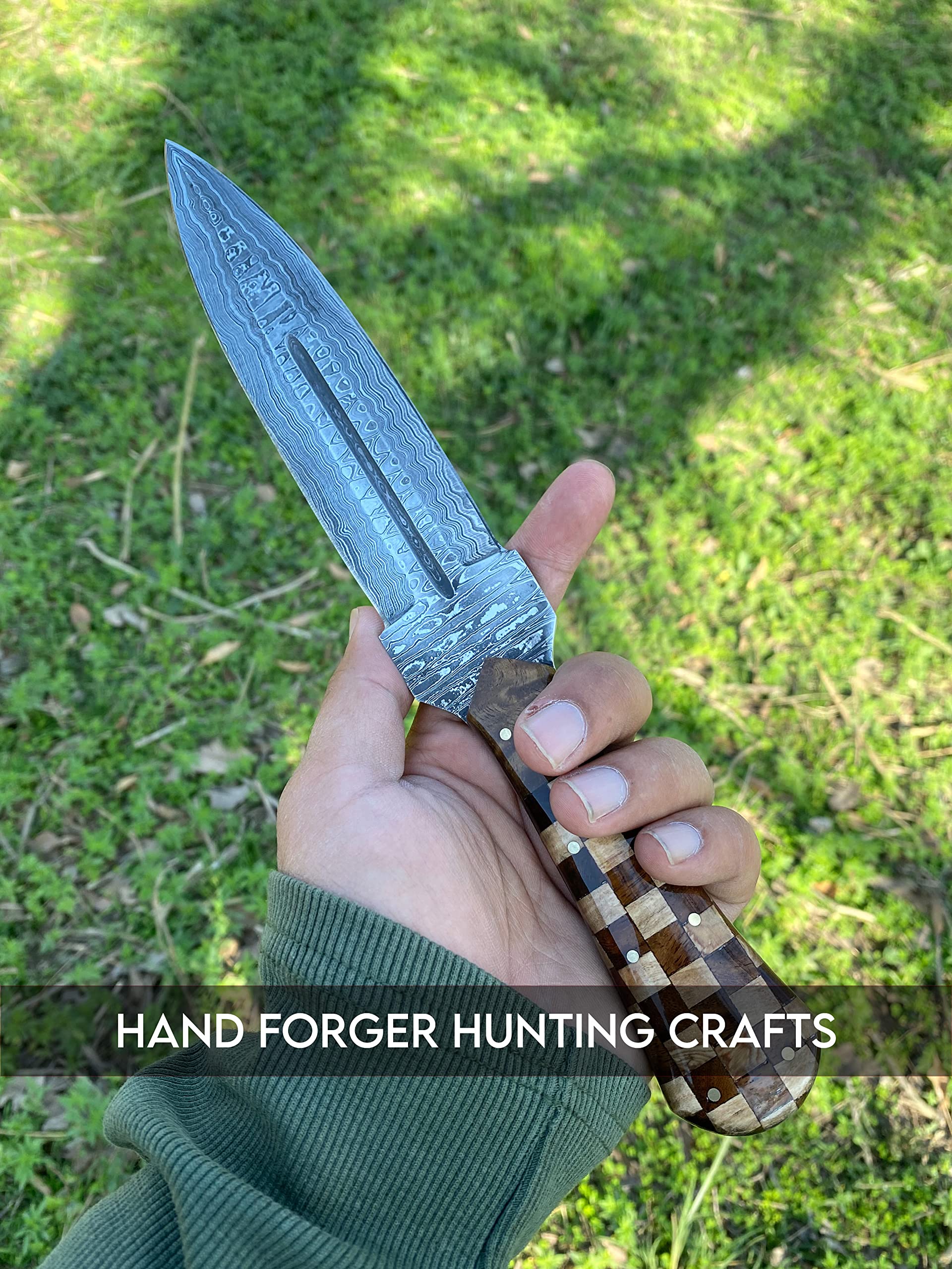 Hand Forger Hunting Crafts Viking Axe Set Hatchet, Throwing Axes, Hand Axe for Him! Woodworking Tools, Viking Gifts for Men, Camping Hatchet, Tomahawk, Bearded Axe Included (RTX 3)