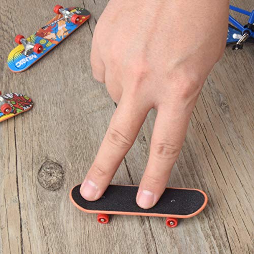 Hotusi Mini Finger Sports Skateboards/Bikes/Swing Boards for Party Favors Educational Finger Toy