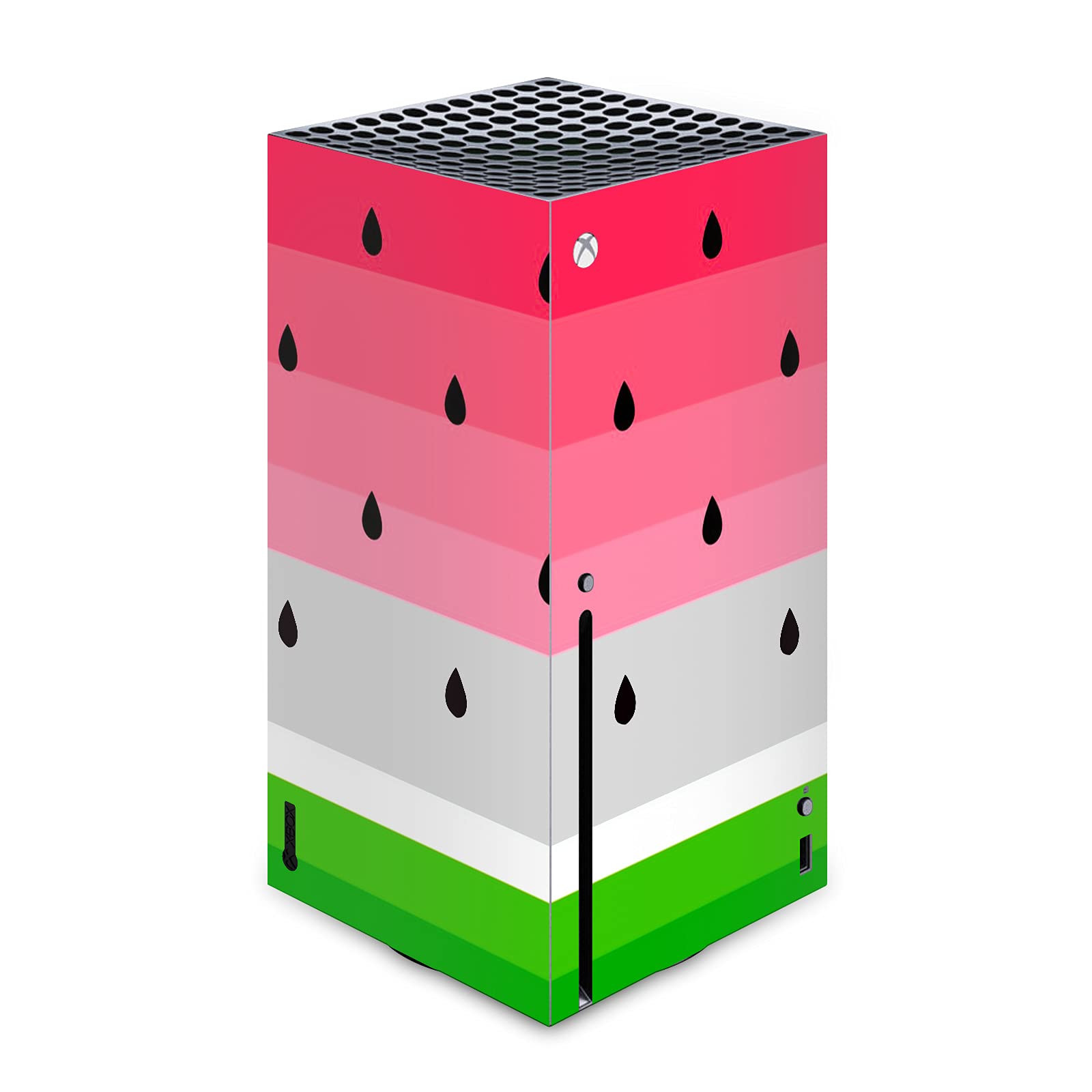 Head Case Designs Officially Licensed Haroulita Watermelon Art Mix Matte Vinyl Sticker Gaming Skin Case Cover Compatible with Xbox Series X Console