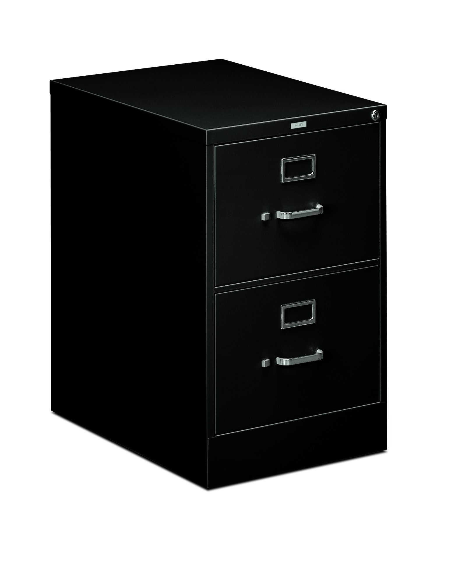 HON 2-Drawer Filing Cabinet - 510 Series Full-Suspension Legal File Cabinet, 29h by 25d by 18.25w, Black (H512C)”