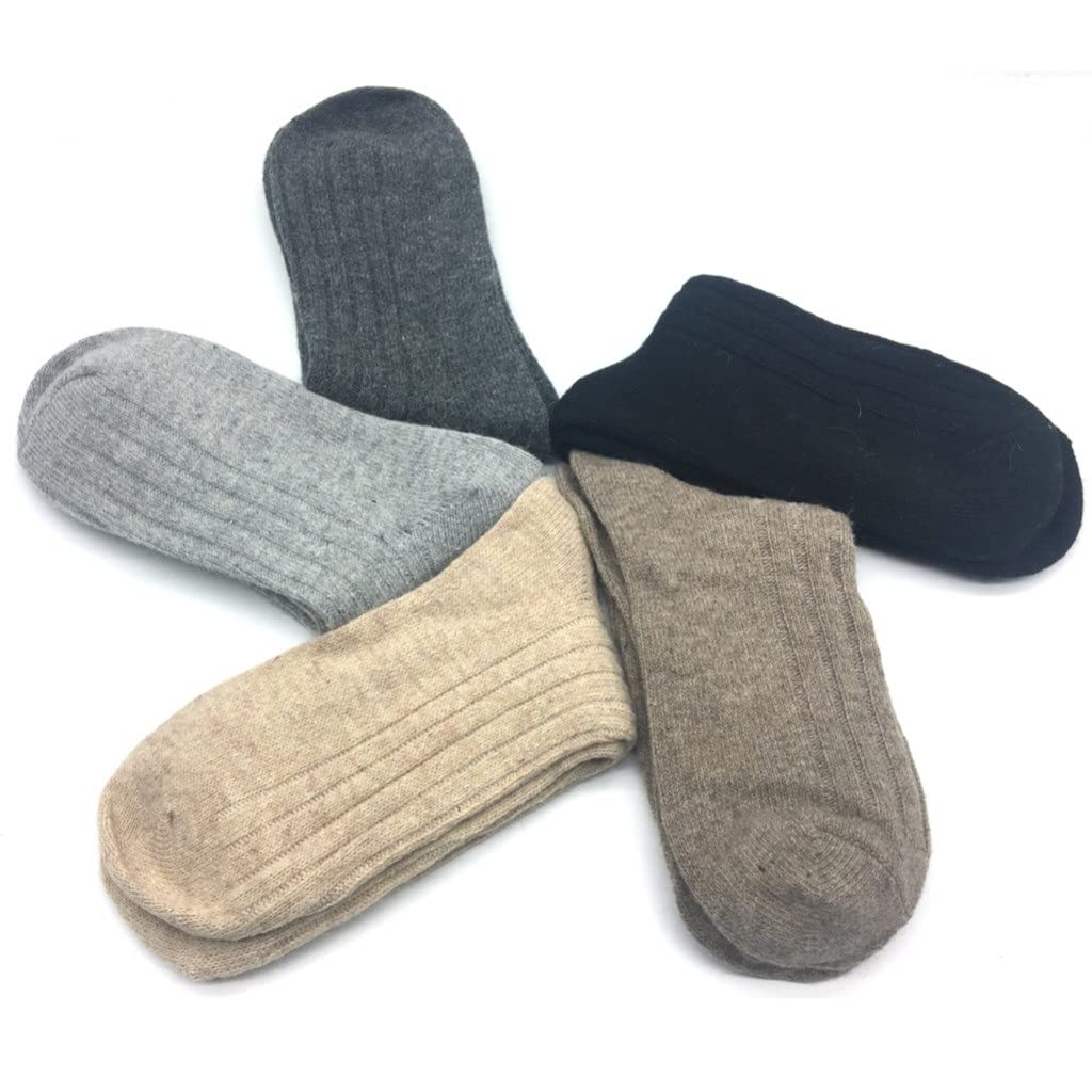 JIESEING 5 Pairs/Lot Socks Men Long Winter Warm Cashmere Comfortable Socks Male Gift