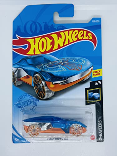 Hot Wheels - Forward Force - Blue - X-Raycers 3/5-128/250 - Track Stars - Mint/NrMint Ships Bubble Wrapped in a Box