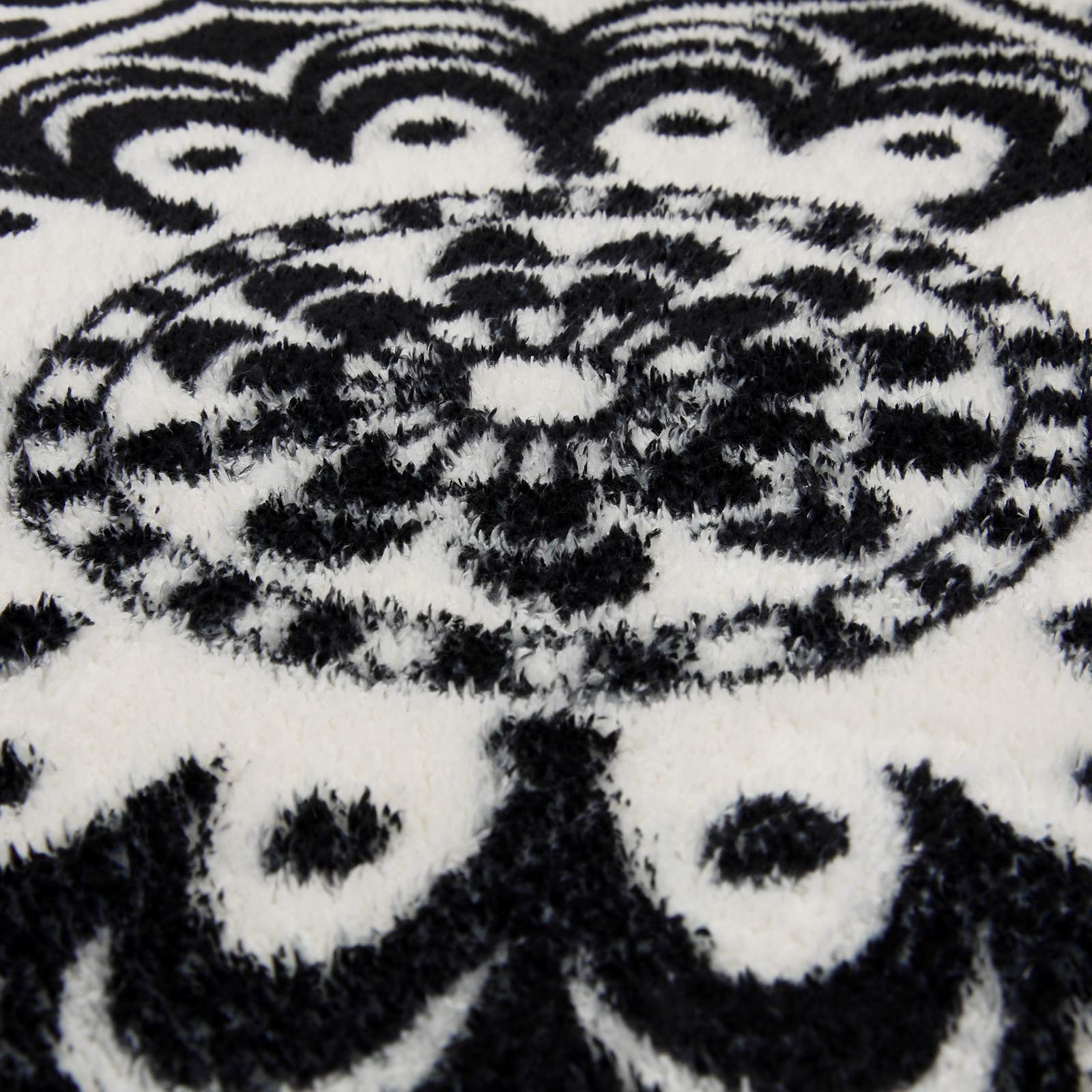 HEBE Boho Round Rugs 6Ft Washable Non Slip Round Area Rug Throw Soft Cute Round Nursery Rug Soft Fluffy Bathroom Rug Circle Rug for Bedroom Dorm Kids Room Nursery
