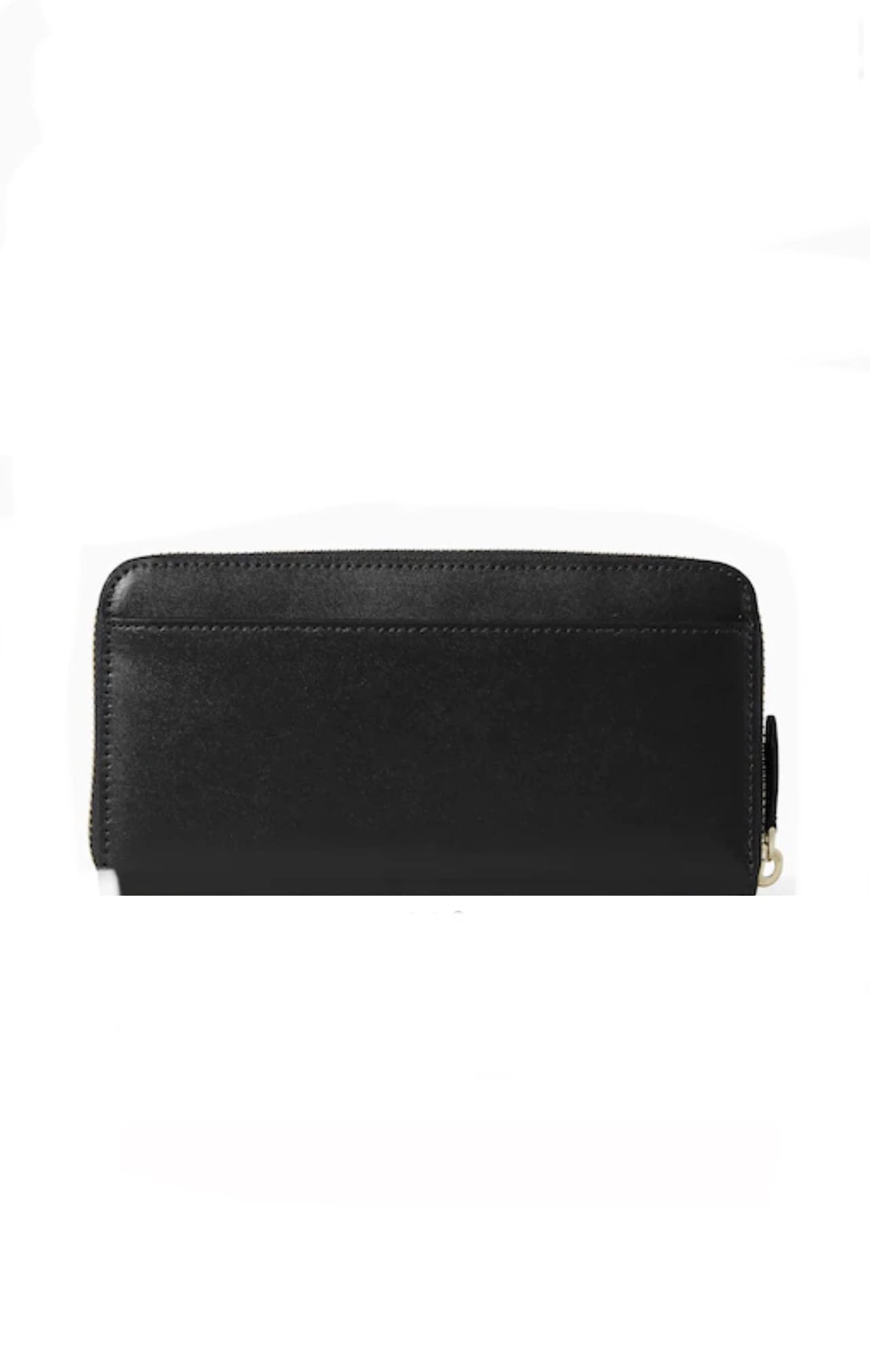Kate Spade Leather Zip Around Wallet (Black)