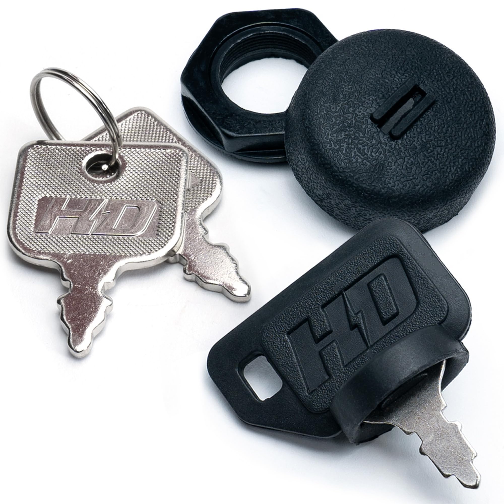 HD Switch Replaces Toro, TimeMaster 20200 20977 20978 21200 Snowthrower 1032 1132 Starter Ignition Key Switch - Ultimate Dual Protection Upgrade - 3 Keys & Free Carabiner