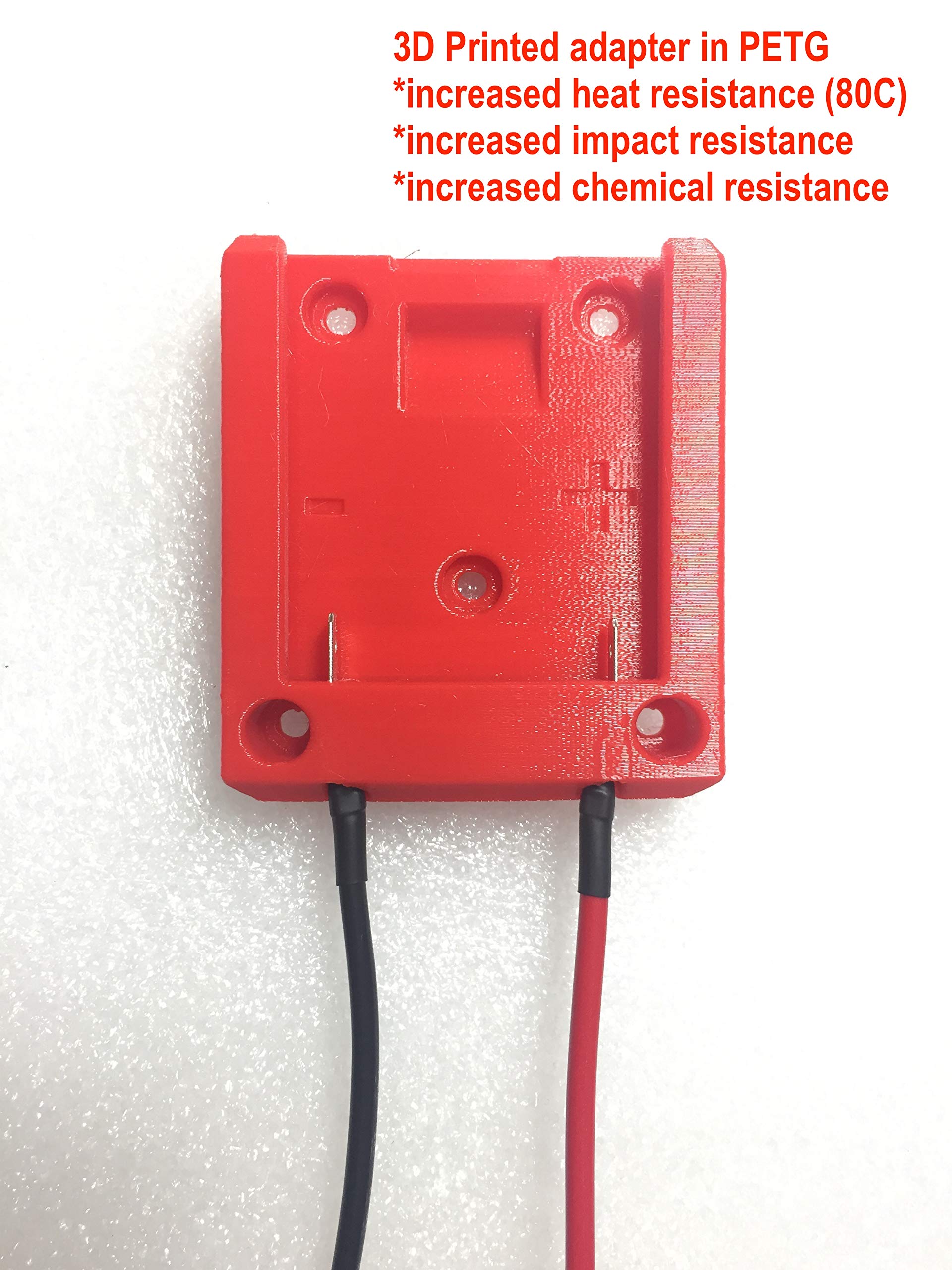 H Battery Adapter for Bosch 18v Dock Power Connector 18 volt12 Gauge Robotics