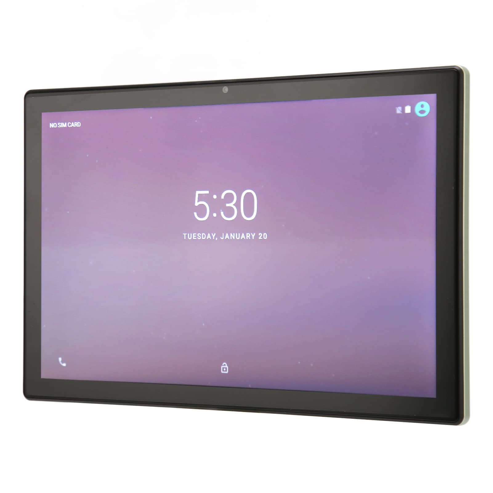 Haofy 10 Inch Tablet, Green 100‑240V 6G 256G 1960x1080 IPS Screen Gaming Tablet for Travel (US Plug)