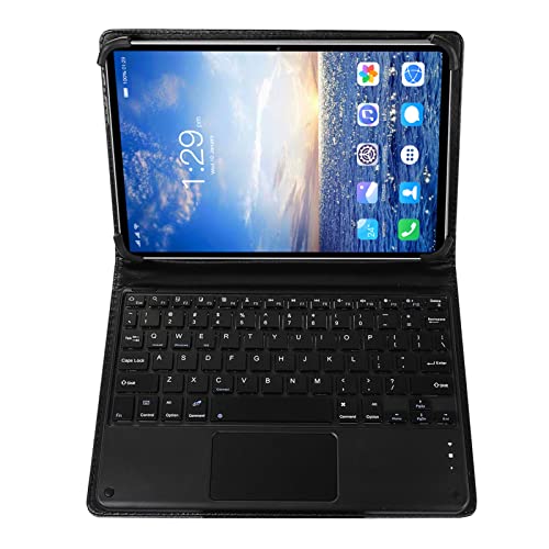 HEEPDD HD Tablet, Tablet PC Dual Camera 10.1 Inch FHD Aluminum Alloy 8GB RAM 256GB ROM (US Plug)