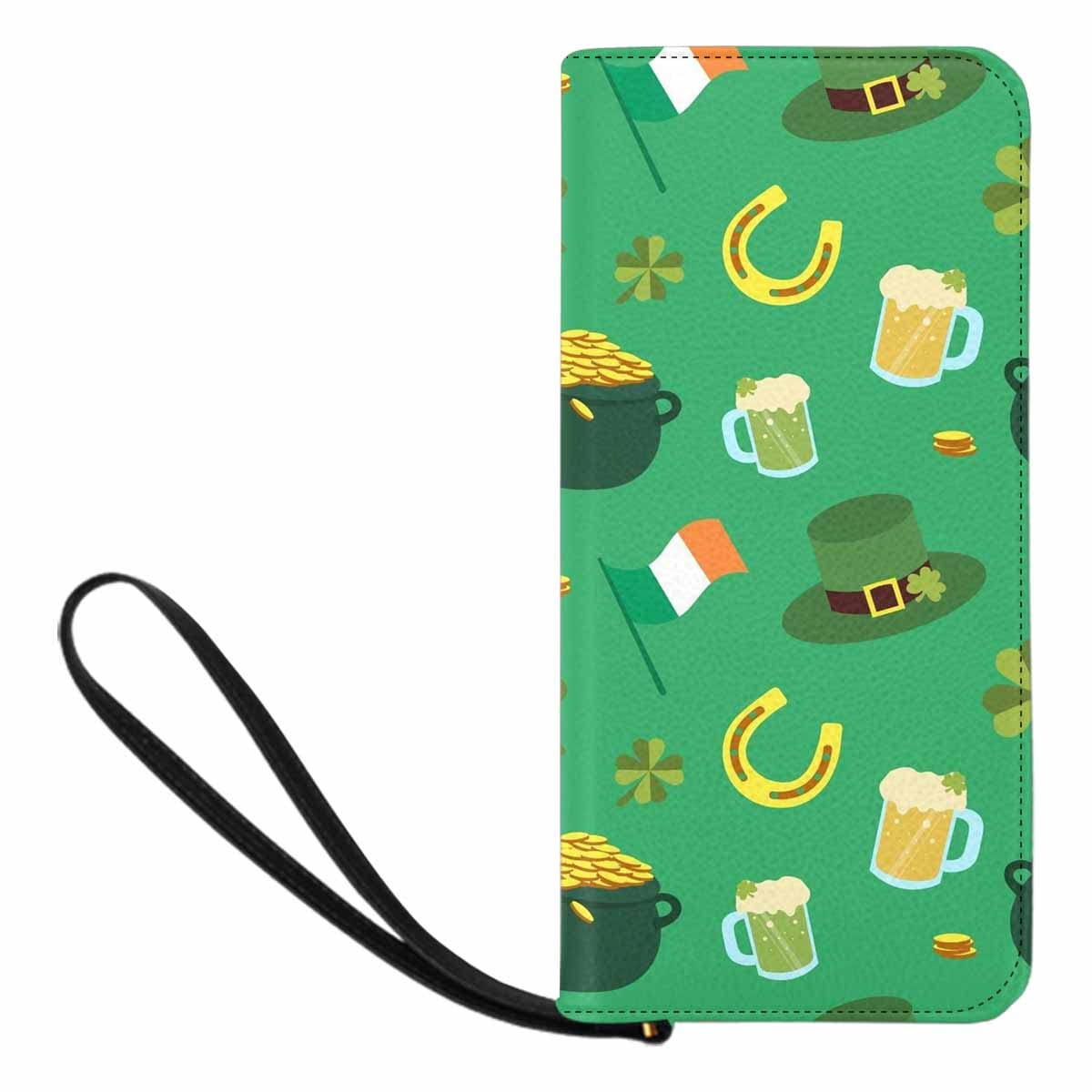 InterestPrint Women's Wallet Cash Pocket Card Holder ID Window Purse St. Patrick'S Day