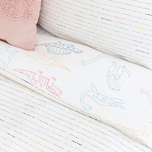 Makemake Organics Organic Playard Sheet GOTS Certified Organic Cotton Pack and Play Playpen Pack n Play Fitted Sheets Mini Crib Portable Breathable (26"X39", Pebble Pop)