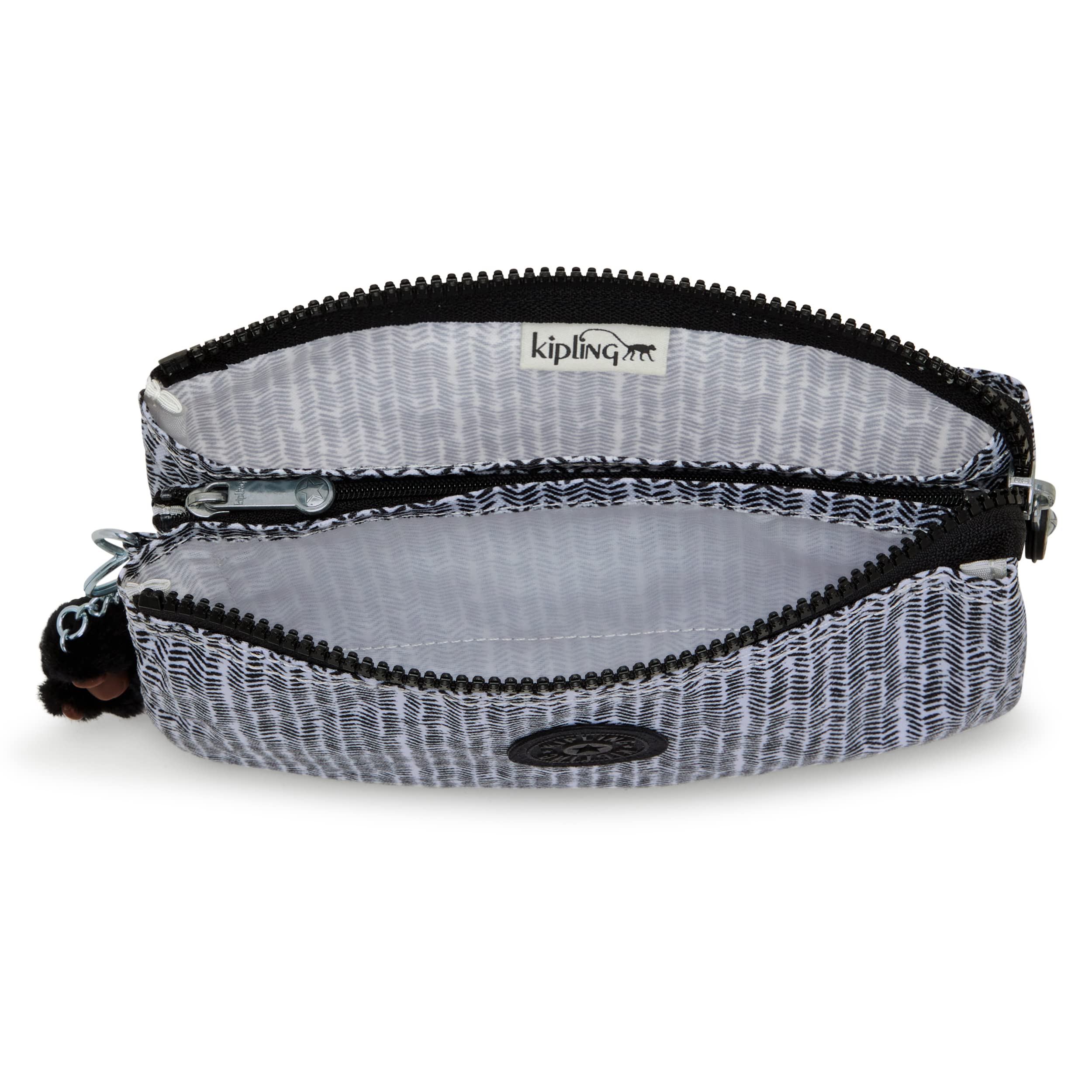 Kipling Women’s Creativity Extra Large Wristlet, Versatile Cosmetics Kit, Lightweight Nylon Travel Organizer
