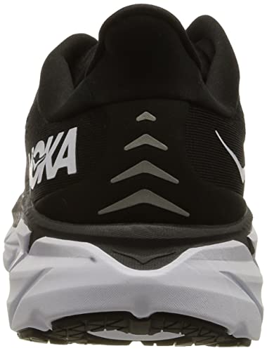 HOKA ONE ONE Clifton 8 Womens Shoes Size 8, Color: Black/White