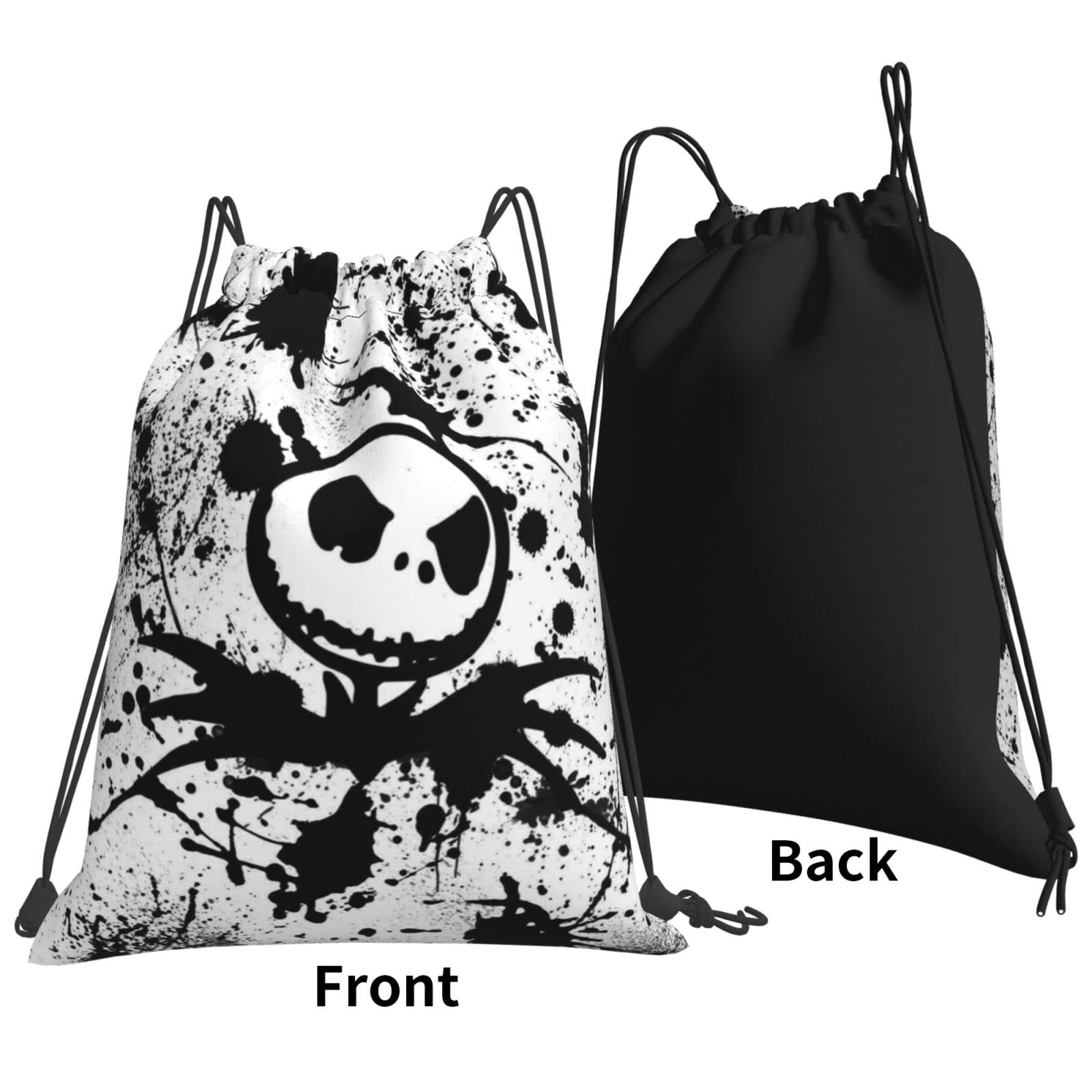 Goewrao halloween Drawstring Backpack Sports Gym Bag For Women Men For Hiking Bags