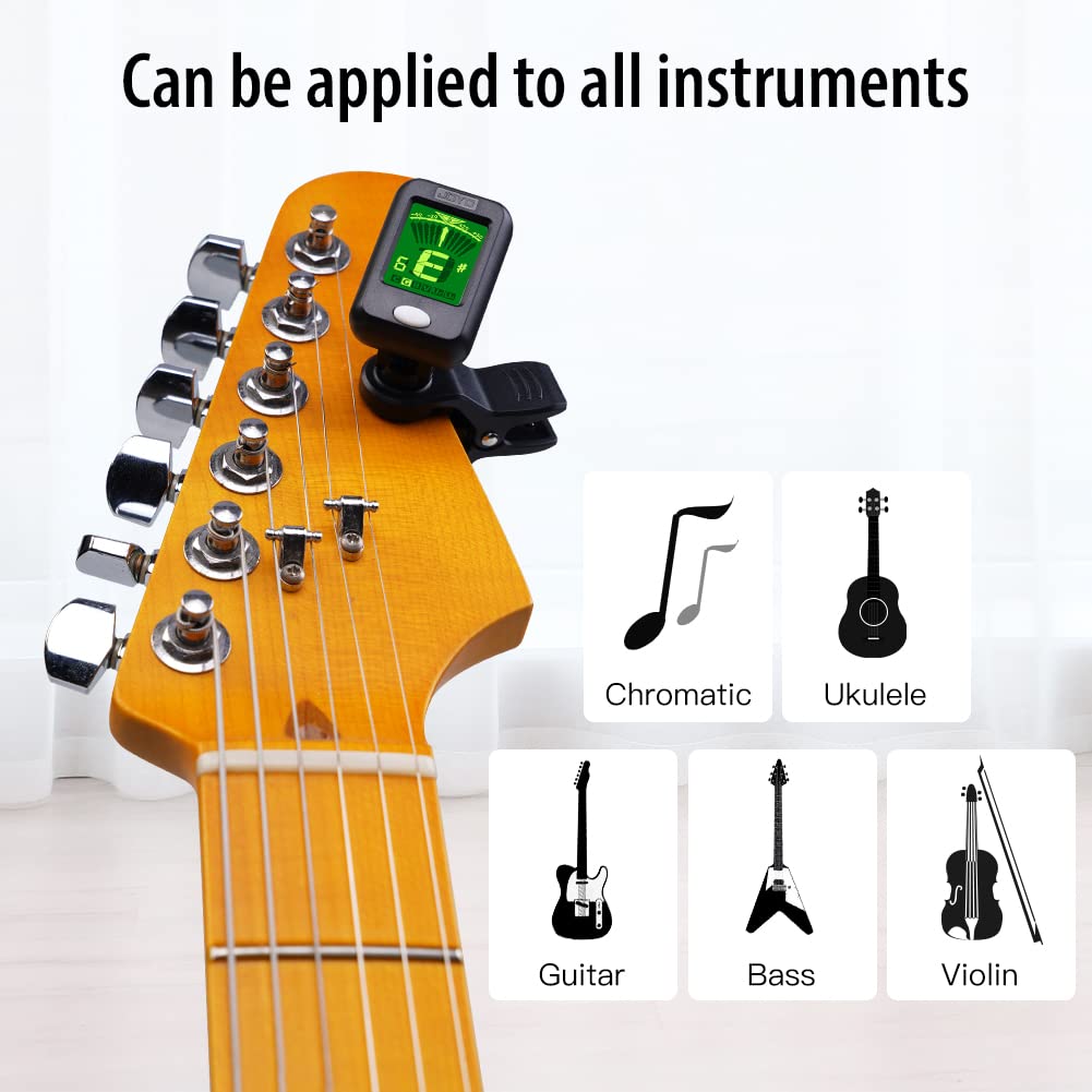 JOYO JA-02 II Pink Small Guitar Practice Combo Amplifier and JT-09 Guitar Tuner