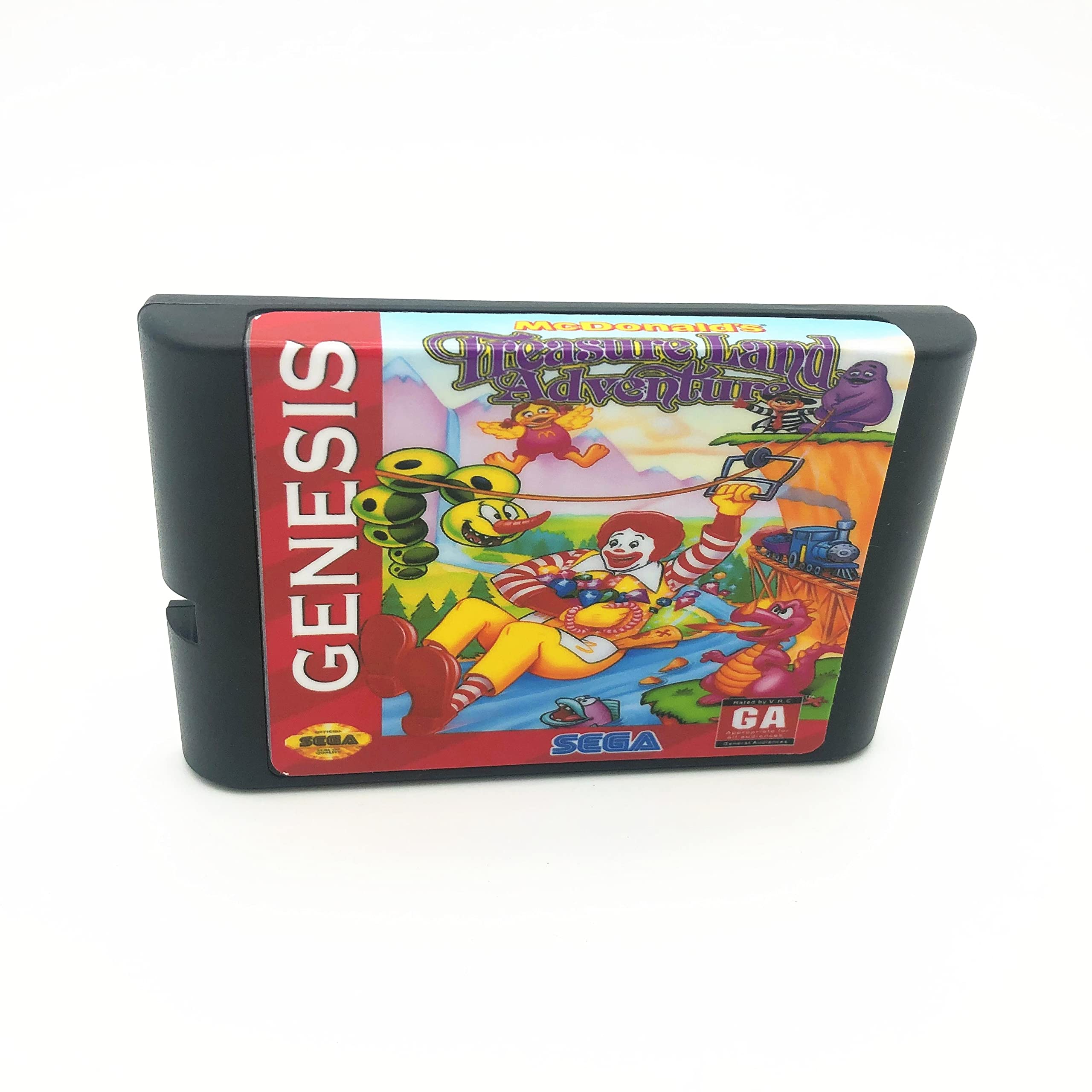MC Donald's Freasure land AdventureFor Sega Mega Drive &r Genesis System 16 Bit MD Games Card