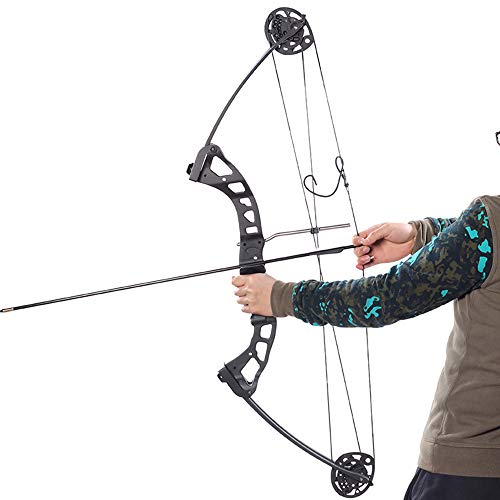 GOFEI Compound Bows, 35-70LB Outdoor Archery Equipment Magnesium Alloy Archer Practice Set for Adult Archer Training Beginners,Yellow
