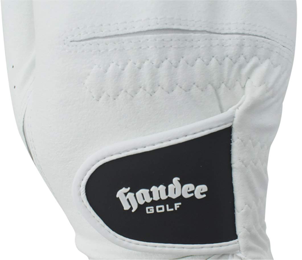 Handee Golf Microfiber Breathable Left Hand Golf Glove for Men (ML)