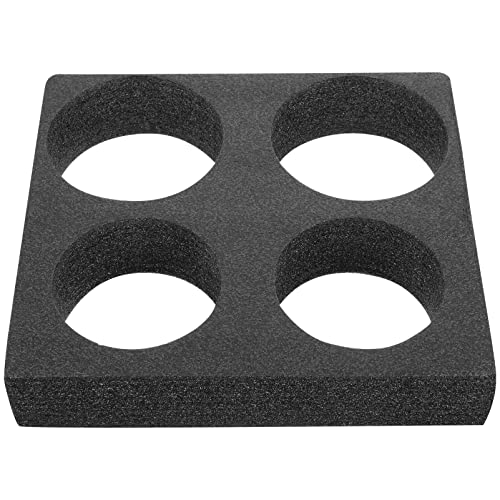 Happyyami Foam Drink Holder Takeout Packing Supply Disposable Coffee Tray Cup Takeout Carrier Takeout Holder Coffee Carrier Coffee Cup Holders Cold Drinks Holder Trays Outdoor Bottle Rack