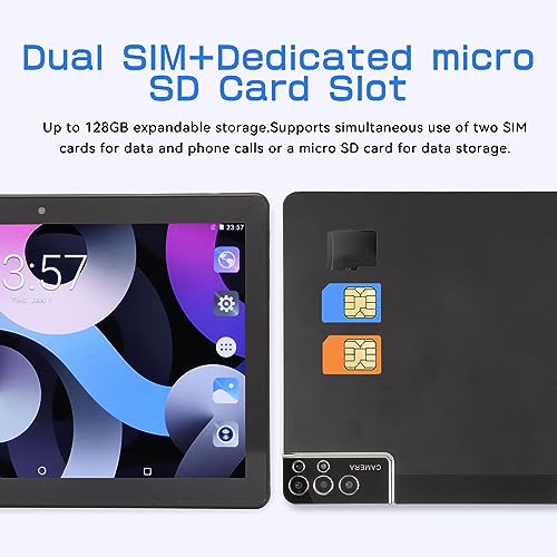 HEEPDD Tablet Computer, 5.0 8MP 13MP Dual Camera 100-240V Tablet Call for Reading (#1)