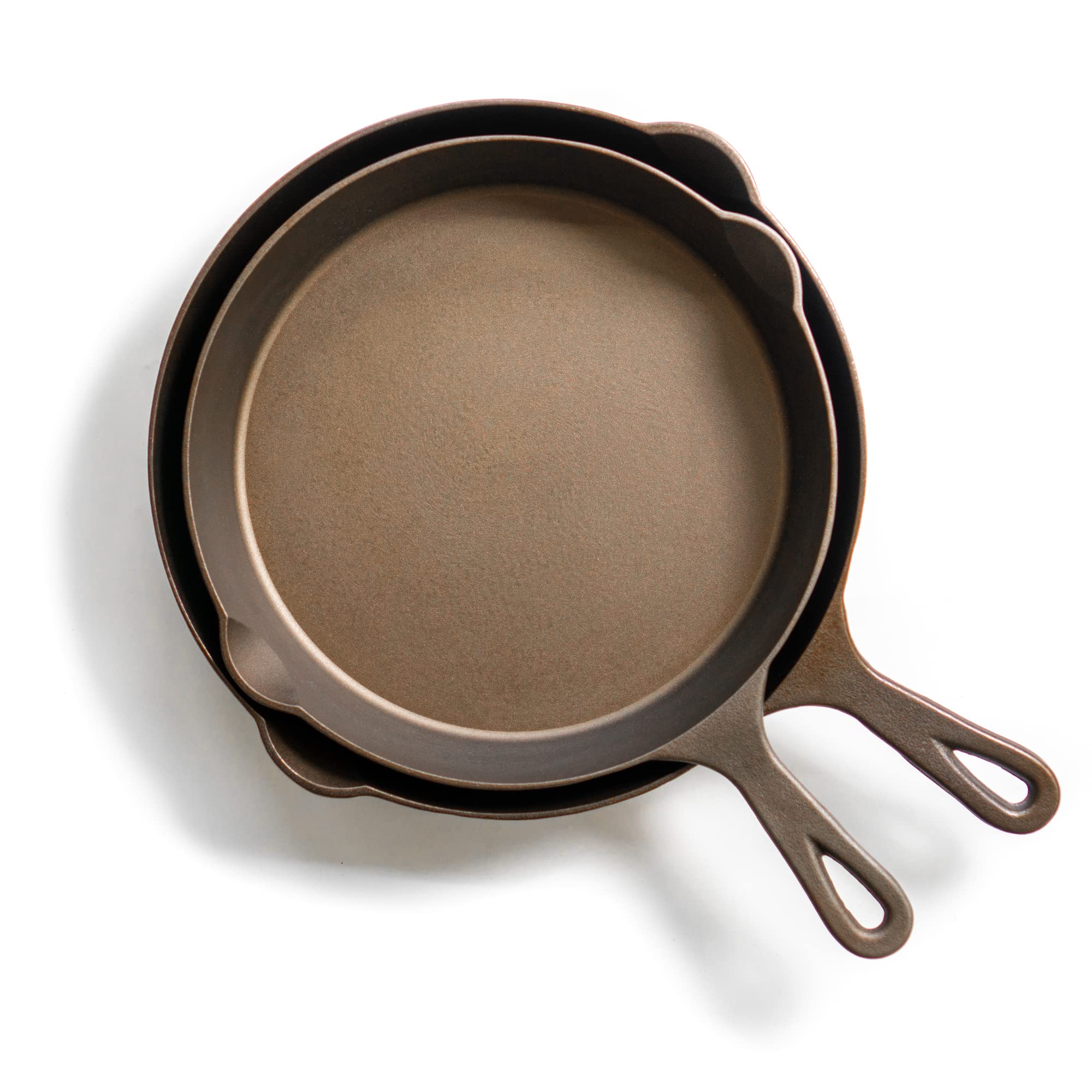 Lancaster Cast Iron No. 10 Skillet - 11-5/8-Inch Pre-Seasoned Heirloom Pan - Made in USA