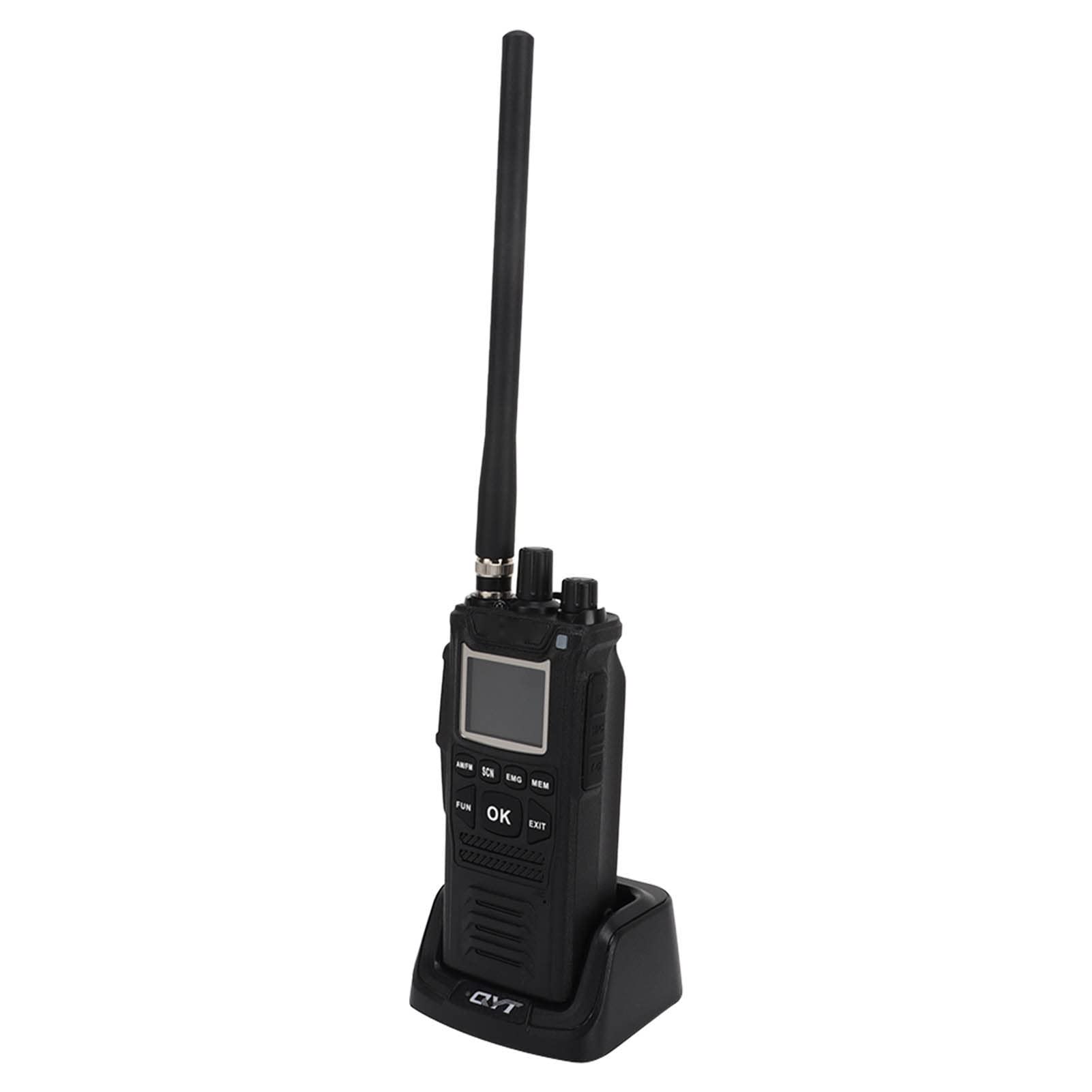 Handheld Marine Radio, Clear Sound Marine Walkie Talkies High Volume Stable Transmission for Daily Use (US Plug)