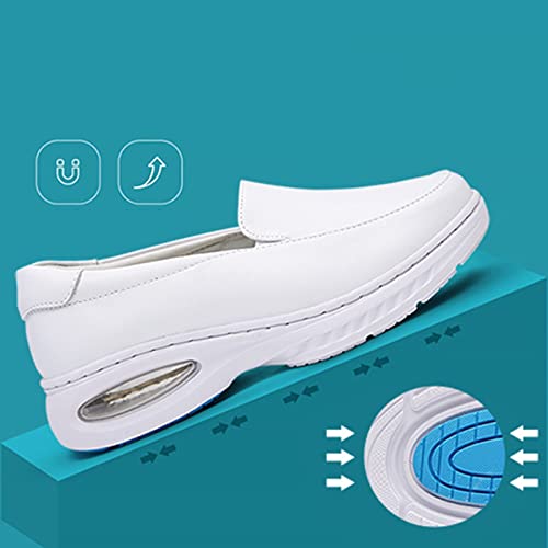 Ladies Shoes Slope Heel Shoes Soft Soles Breathable and Comfortable Leather Small White Mens Leather Shoes Casual Boot