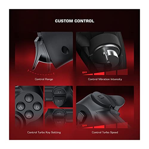 KONSEV Game Controller T3s Bluetooth 5.0 Wireless Gamepad Switch Game Controller Compatible with Nintendo Switch Android Smartphone Apple iPhone and PC Game Accessories