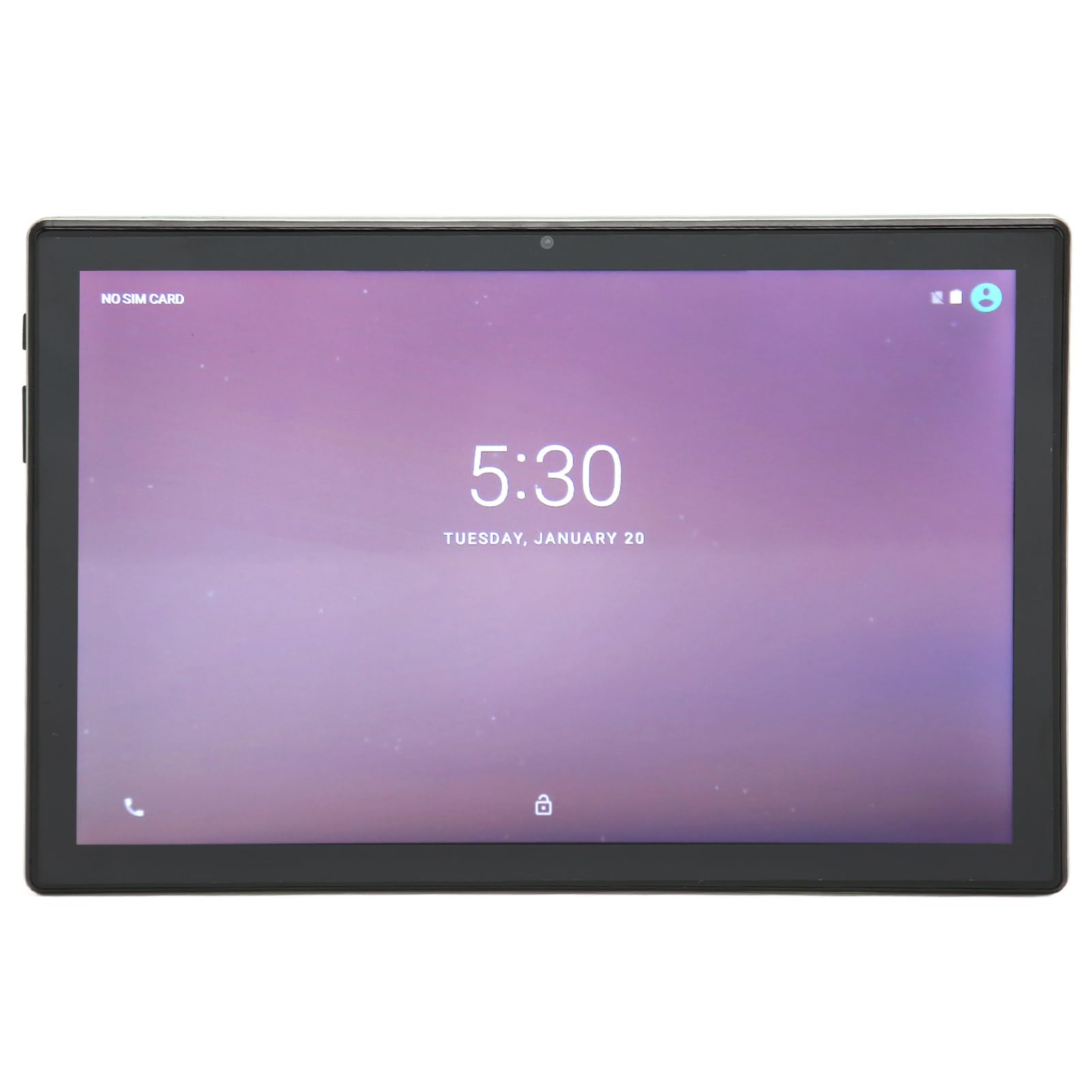 Haofy 10 Inch Tablet, Green 100‑240V 6G 256G 1960x1080 IPS Screen Gaming Tablet for Travel (US Plug)
