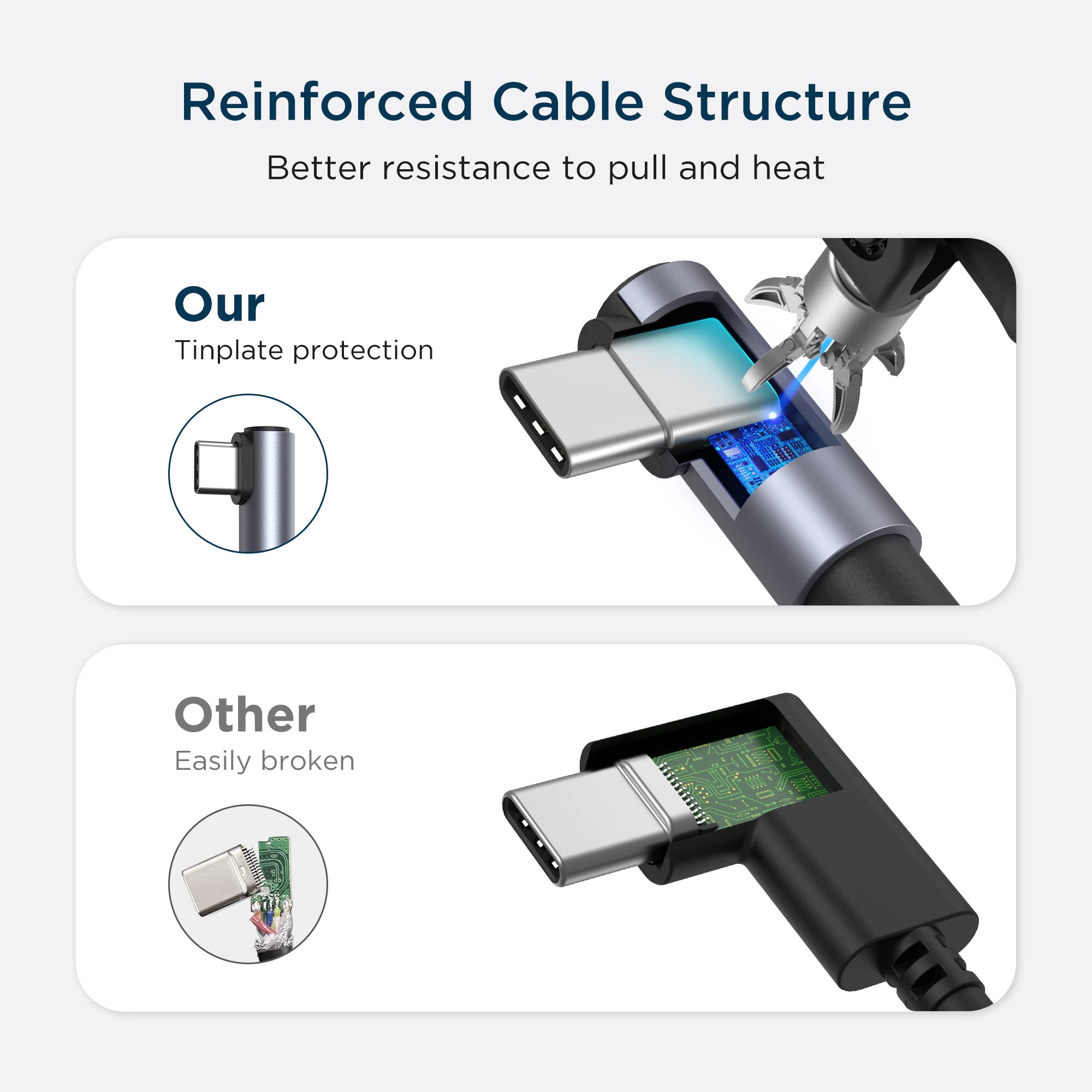 KIWI design Link Cable 16FT and Head Strap Compatible with Quest 2 Accessories
