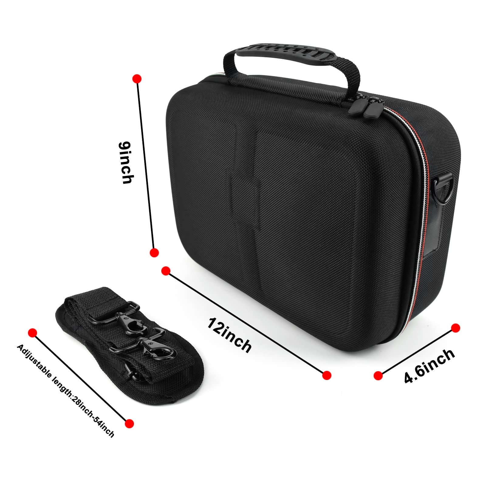 Laimax Travel Carry Case for Nintendo Switch and Switch OLED Model,Travel Carry Case Pouch for Nintendo Switch Console & Accessories