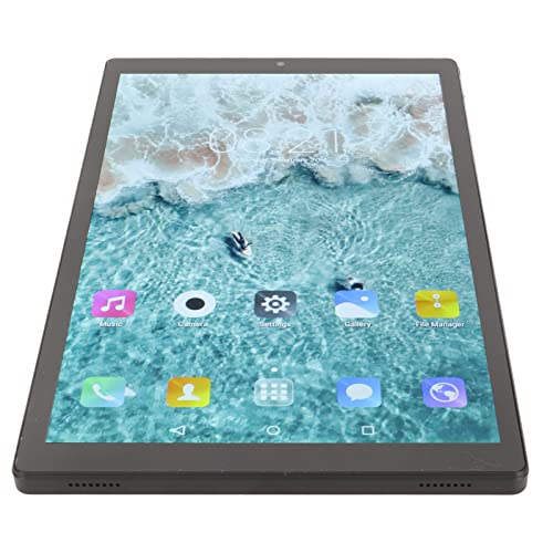 Haofy Blue Tablet 3 Card Slots Dual Camera 2560x1600 2.4GHz 5GHz WiFi HD Tablet 10.1 for Studying (US Plug)