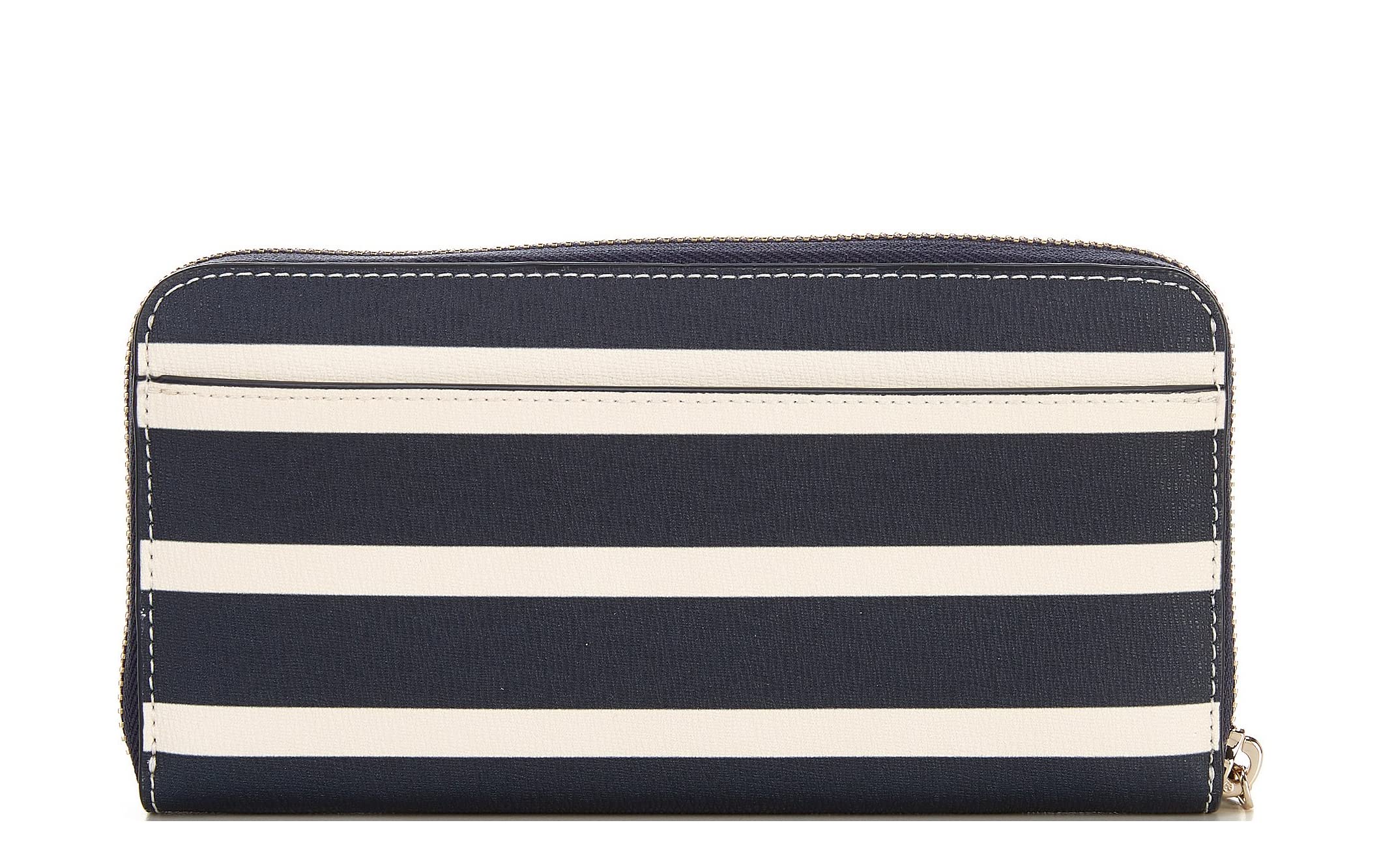 Kate Spade NY Sunkiss Striped Zip Around Continental Leather Wallet