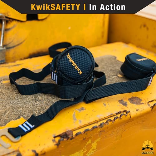 KwikSafety - Charlotte, NC - Marmoset Trauma Straps [1 Pair] Fall Protection OSHA Comfort Suspension Safety Device & Arrest System Attachment for Body/Legs Relief Compact, Lightweight & Quick Connect