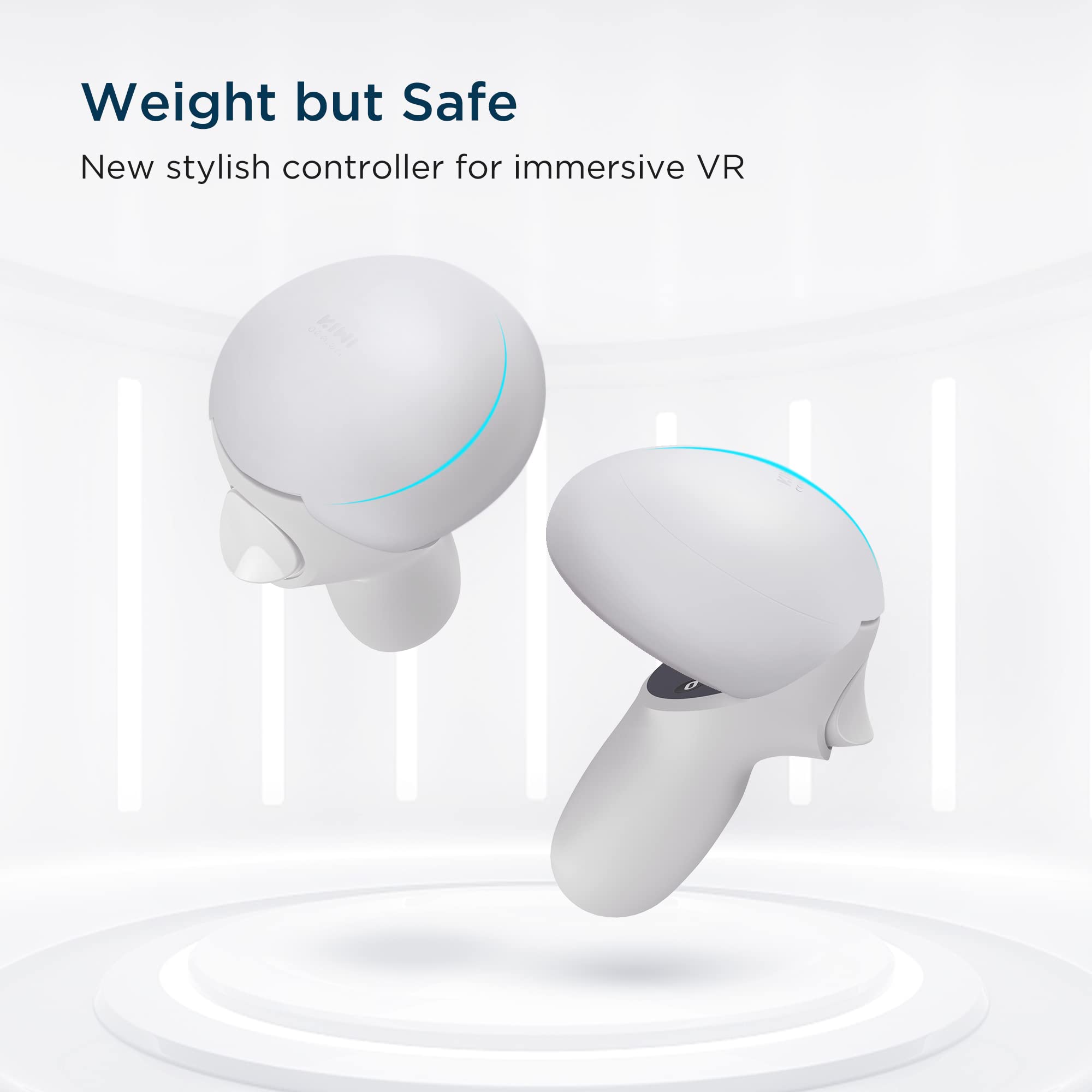 KIWI design Hard Protective Carry Case and VR Weight Controller Fitness Accessories